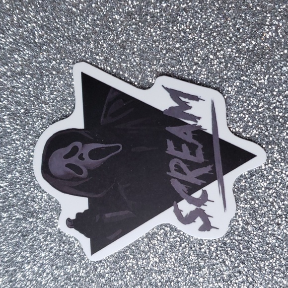 art class | Design | Horror Movie Scream Ghostface Waterproof Sticker ...